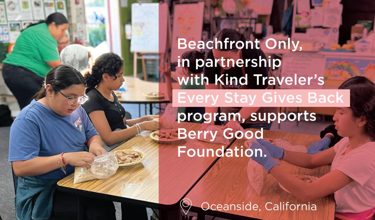 Kind Traveler Member: Every Stay Gives Back with Beachfront Only ...